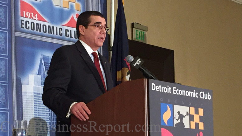 Cuban Ambassador on Opportunity and Trade at the Detroit Economic Club