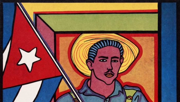 Inside the National Museum of Fine Arts in Havana