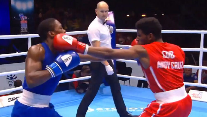 Cuban boxer Andy Cruz Wins World Title Gold in Russia